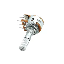 ALPS RK163 오디오 앰프, 볼륨 듀얼 유닛 로터리 HIFI 전위차계, 50K 100K, 50KAx2, 100KAx2, 6 ...