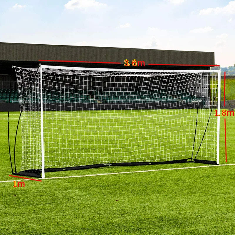 Football-Target-Cloth-Portable-Soccer-Training-Net-Wave-Fiber-Iron-Tube ...