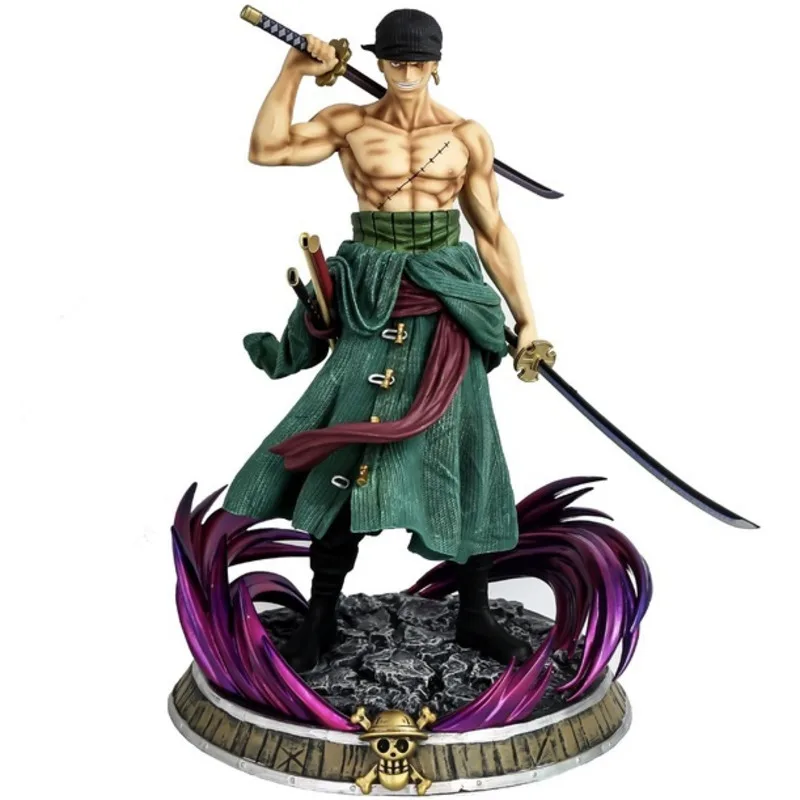 One Piece 35cm Roronoa Zoro Model Figure Santoryu | One piece ...