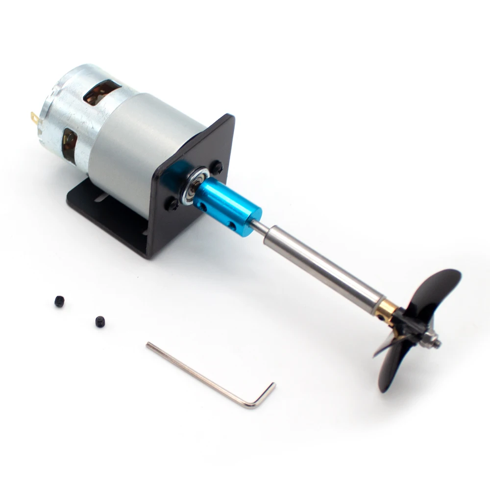 DIY RC Boat 775 Motor Waterproof Shaft Kit | AliExpress