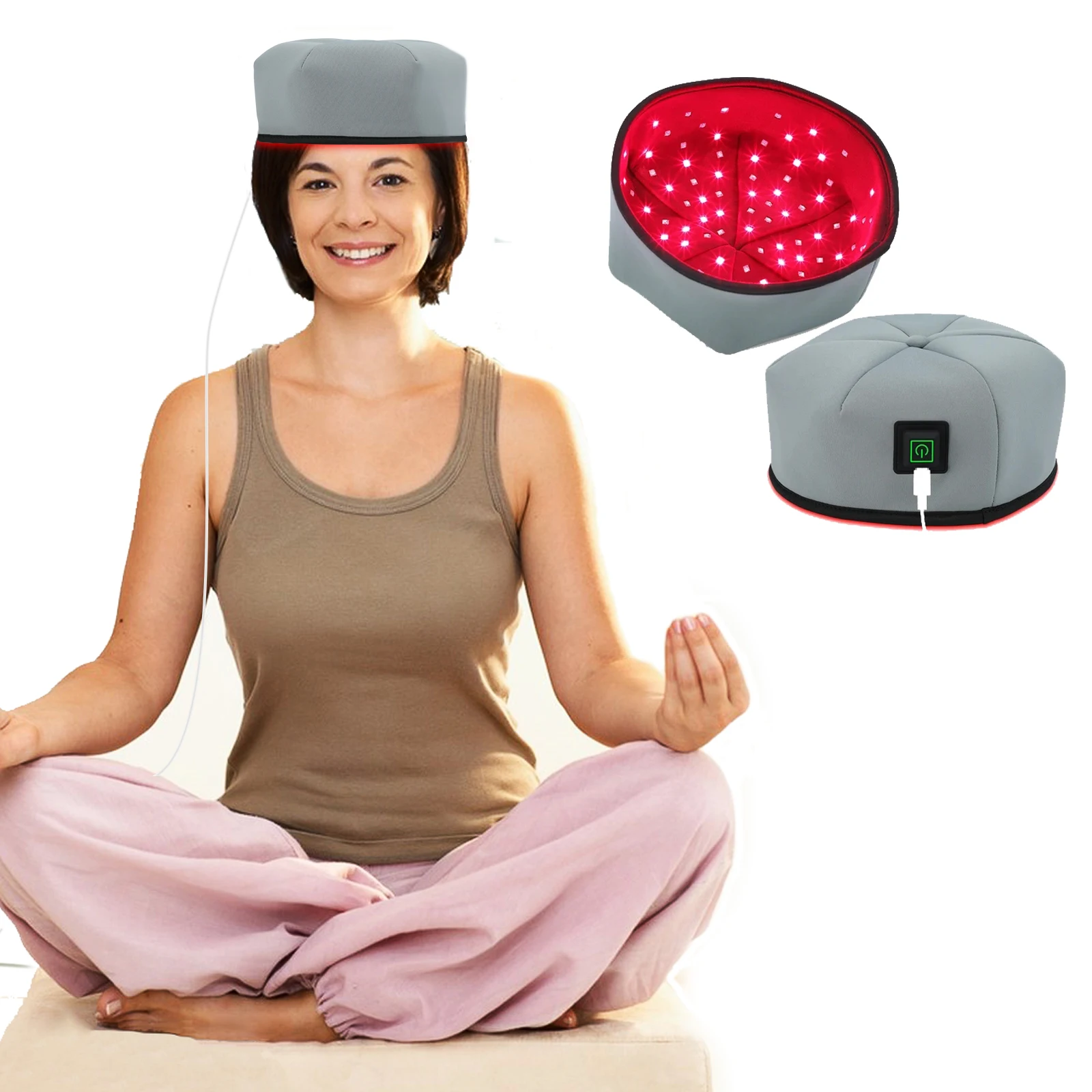 660nm-Red-Light-Near-Infrared-Therapy-Hat-Helmet-for-Hair-Regrowth ...