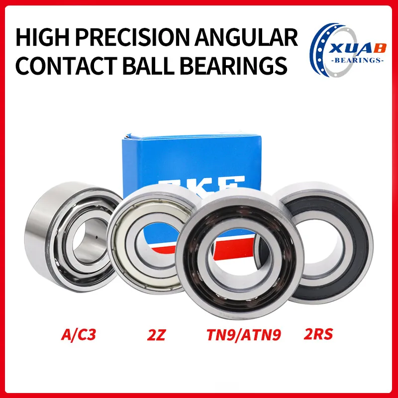 SKF Sweden High Precision Double Row Angular Contact Ball Bearing 3318 ...