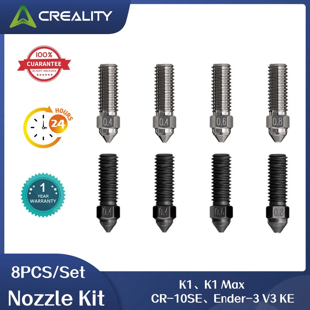 Creality-K1-Nozzle-Kit-Copper-Alloy-600mm-S-High-Speed-Printing-Smooth ...