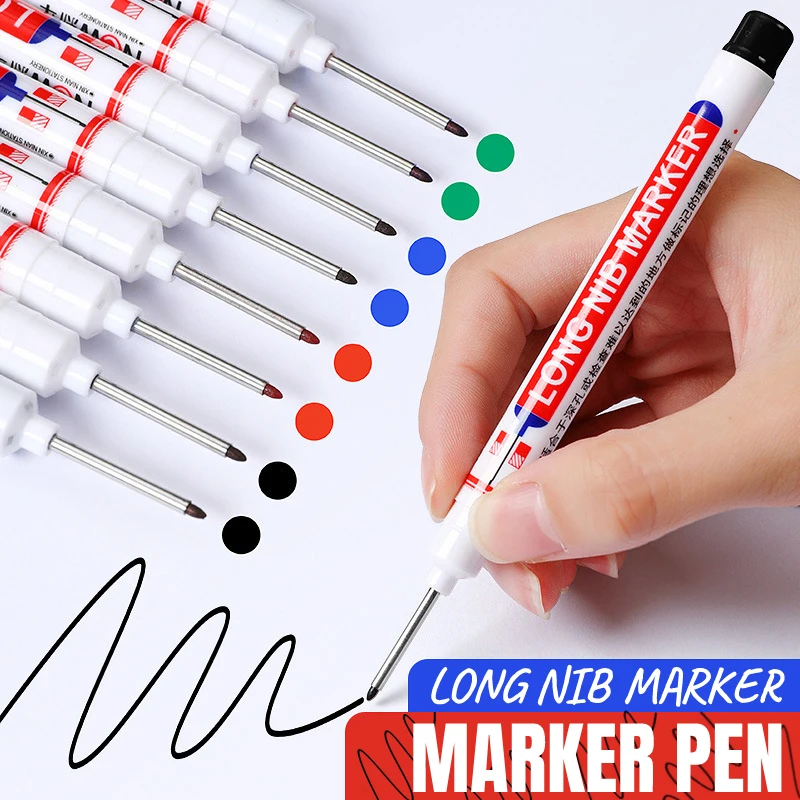 20mm-Long-Head-Markers-Construction-Deep-Hole-Marker-Pens-Carpenter ...