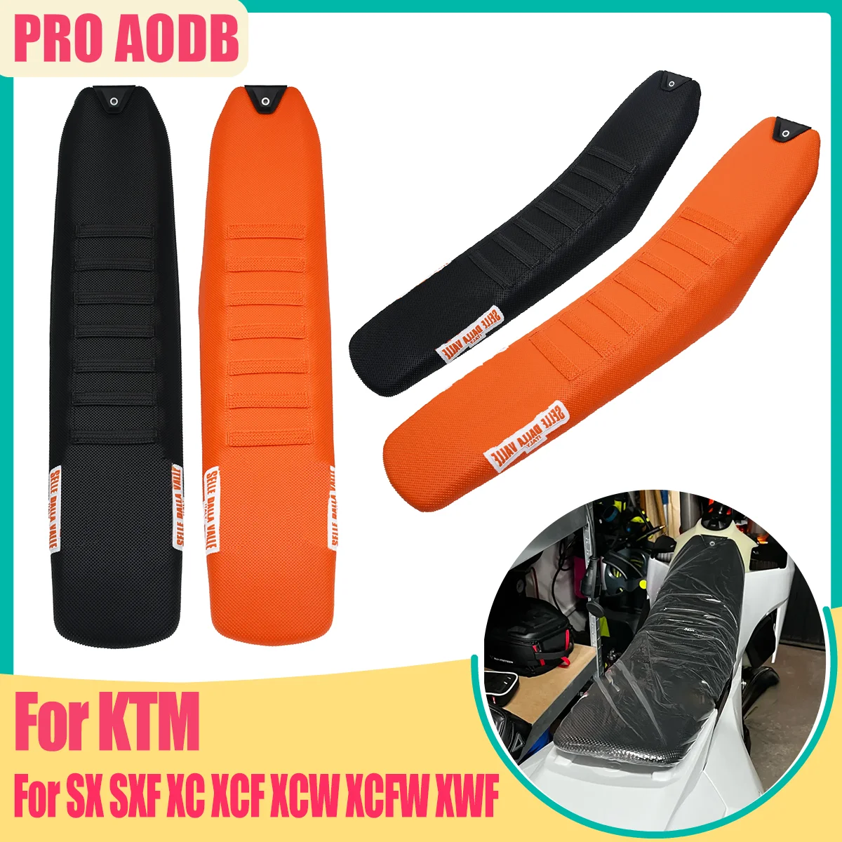 For KTM Motocross Bench Seat 30mm Lower Than Original 125 250 300 350 ...
