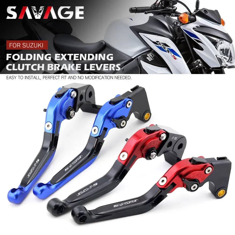 2022-GSX-S-Folding-Clutch-Brake-Levers-For-SUZUKI-GSXS-750-950-1000-F ...