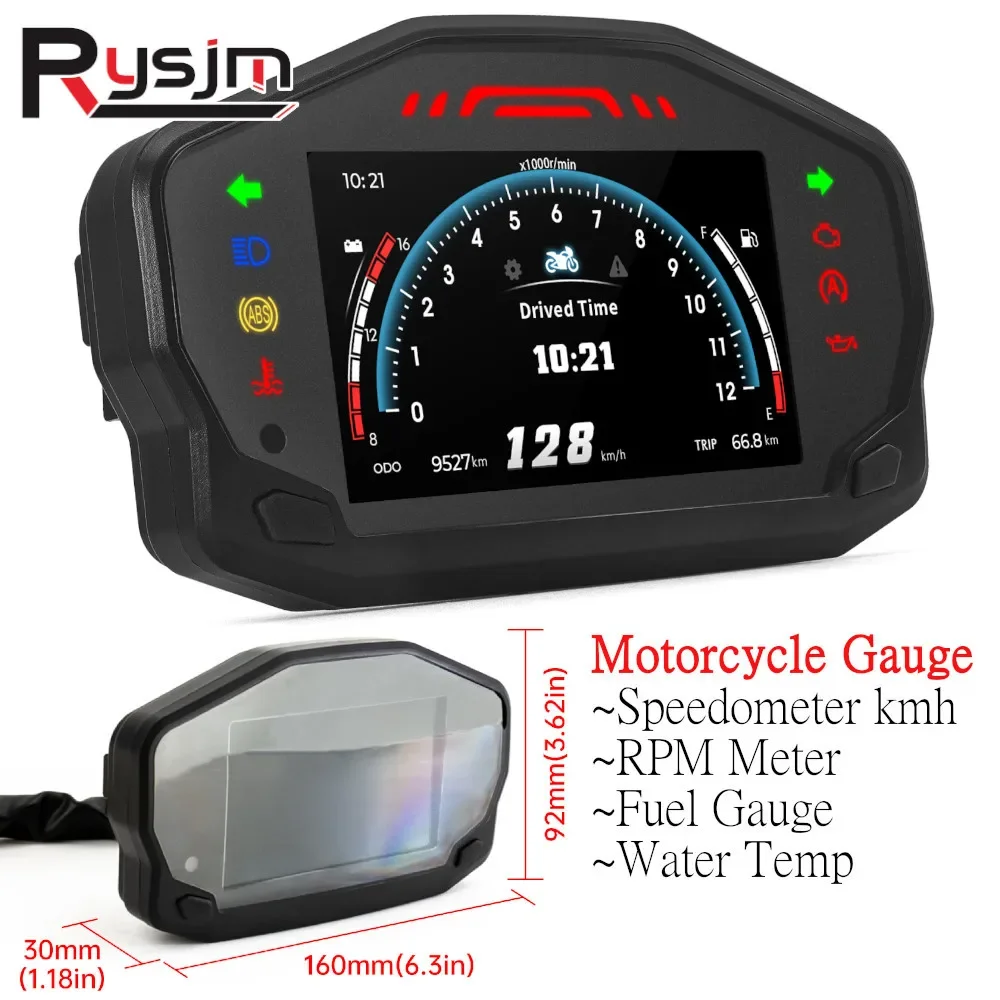 Universal-Motorcycle-Speedometer-TFT-Display-Screen-For-2-4-Cylinder ...