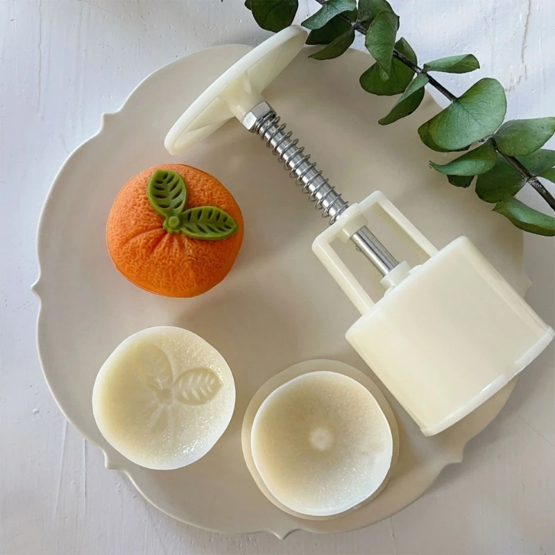 Tangerine-Shape-Mooncake-Mold-Set-50g-Mid-Autumn-Festival-DIY-Hand ...
