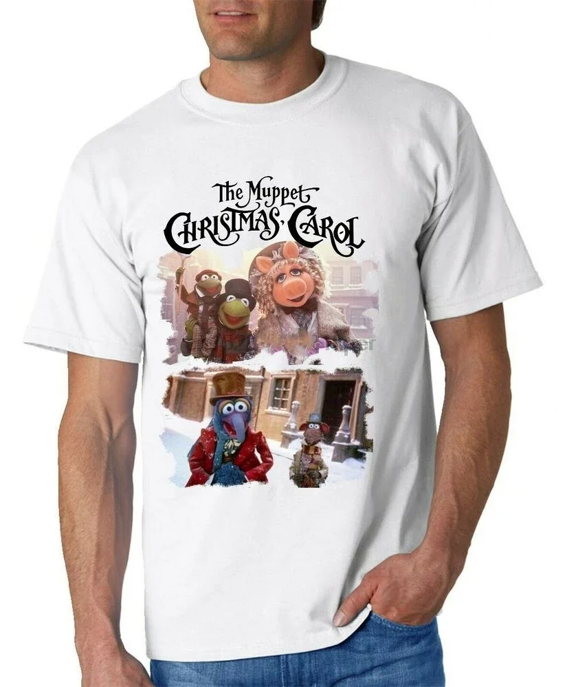 Muppet Christmas T Shirt Film Hoodie Art Cult Cartoon White Classic 80S ...