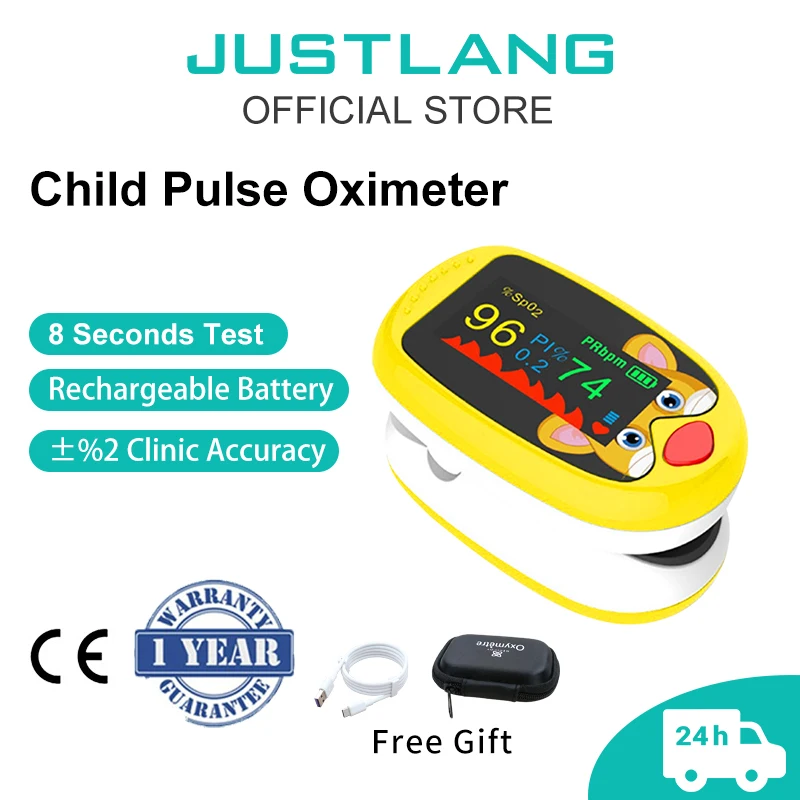 Recharge-Child-Cartoon-Finger-Pulse-Oximeter-Pediatric-Oximetro-De-Dedo ...