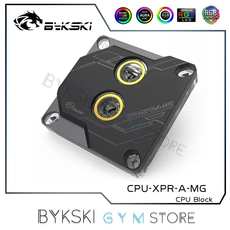 Bykski-CPU-Watercooler-Support-I7-LGA1700-115X-2066-Water-Block-5V-ARGB ...
