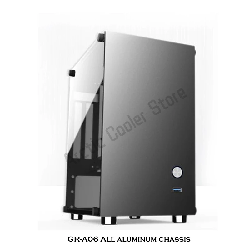 Aluminum HTPC ITX Case Support SFX/SFX L PSU/70mm CPU Cooler/210mm GPU ...