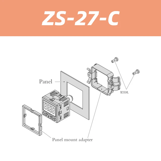 고정밀 디지털 압력 스위치 ISE30A-01-N-L, ZSE30A -01-P-L ZSE30AF-01-A-L ISE40A-01-T ...