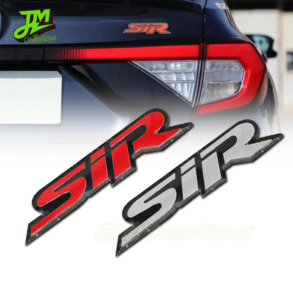 Car Stickers 3D Metal SIR Logo Emblem Badge Decals For Honda FIT Jade ...