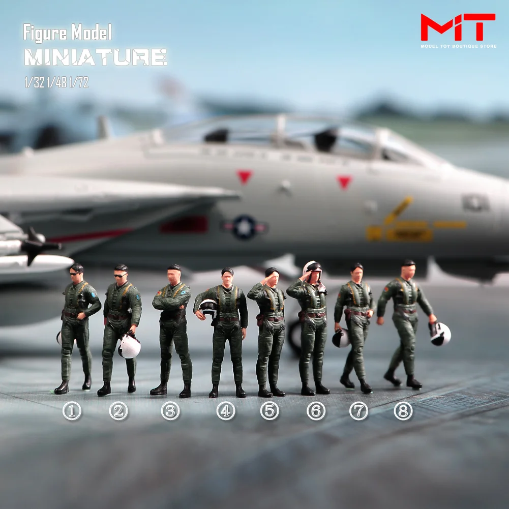 Miniature-Figurine-1-72-1-48-1-32-cinese-moderno-Fighter-Pilots-maschio ...