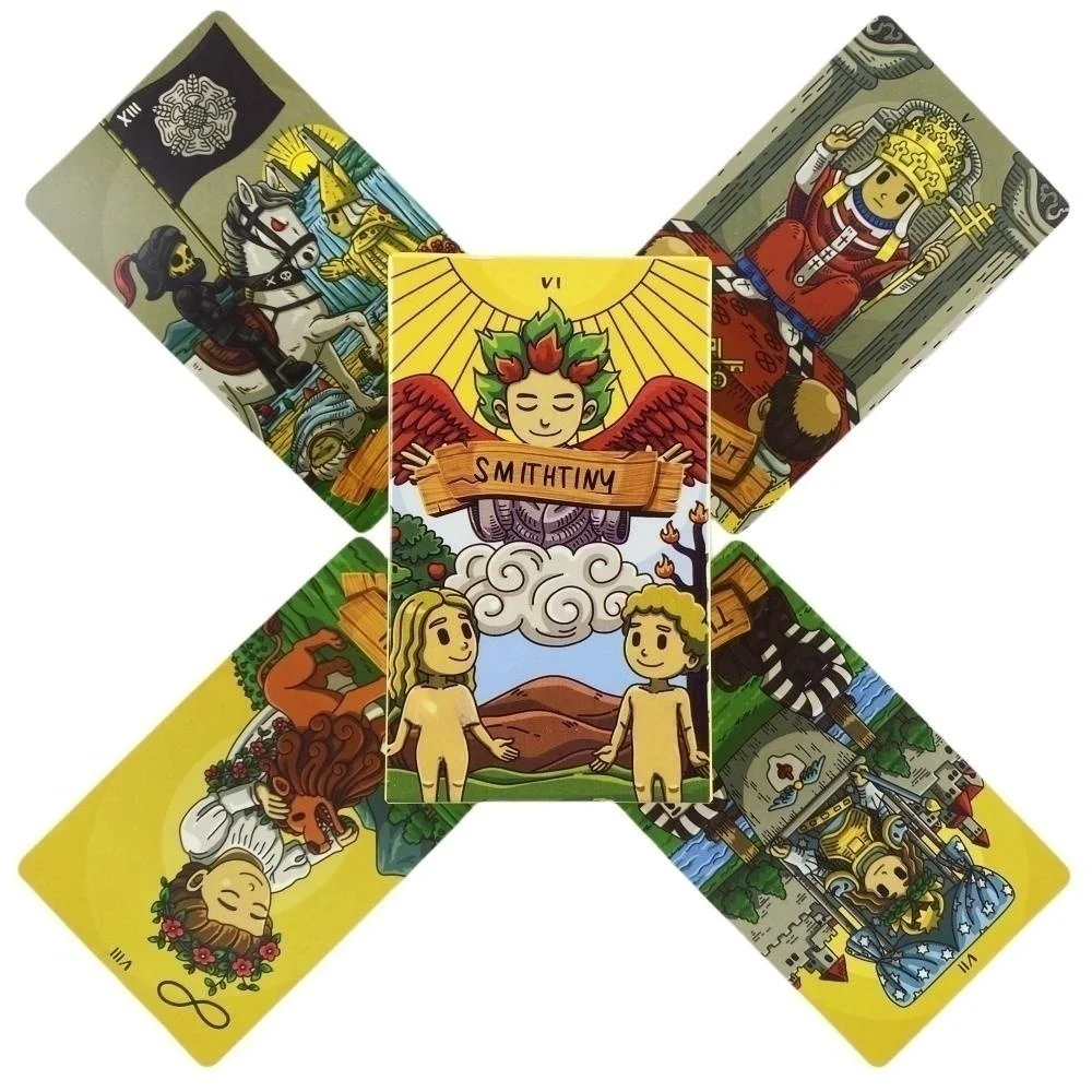 Tarot-Of-Smithtiny-Cards-A-82-Deck-Oracle-English-Visions-Divination ...