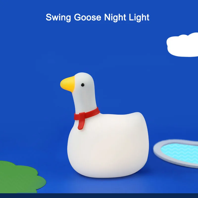 Swing-Goose-Night-Lamp-Children-Bedroom-Bedside-Sleeping-Lamp-USB ...
