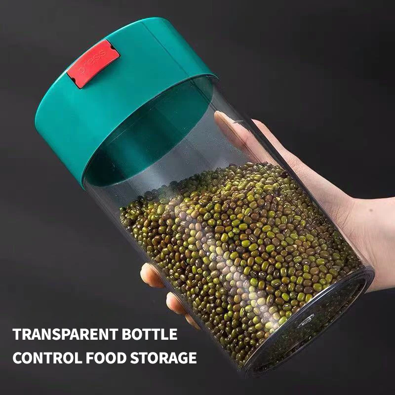 Coffee-Beans-Vacuum-Sealed-Tank-Food-Storage-Container-Plastic-Kitchen ...