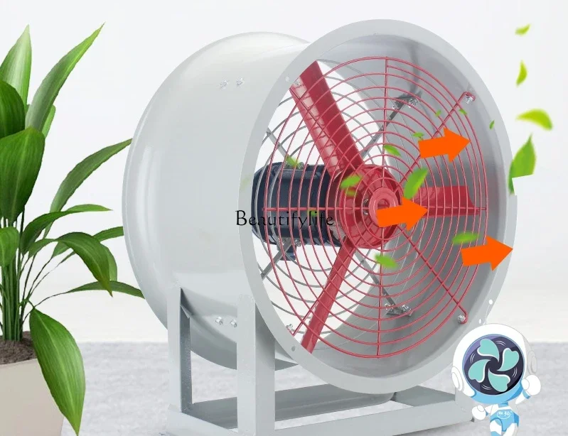Low-Noise-Explosion-Proof-Axial-Flow-Fan-Exhaust-Industrial-Exhaust-Fan ...