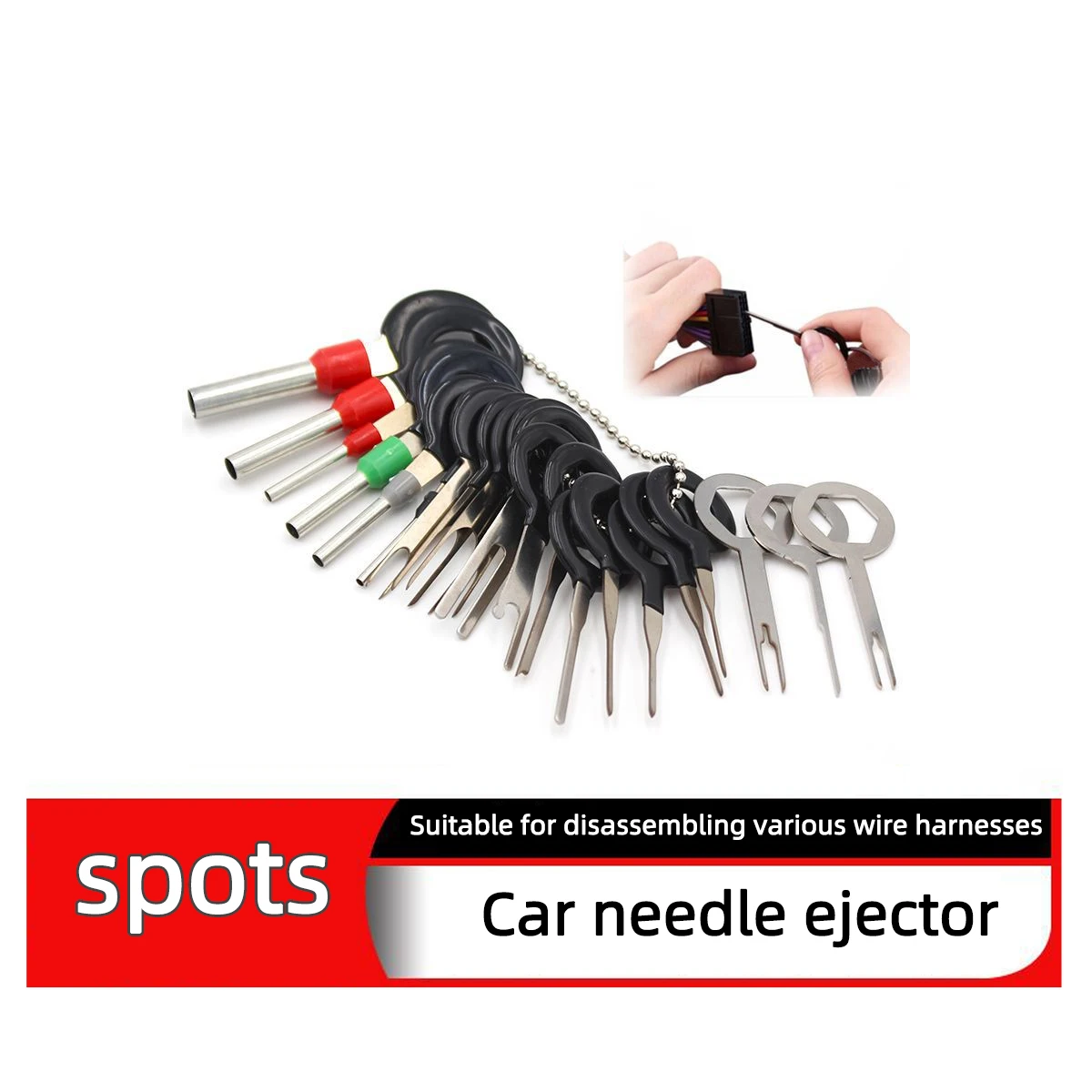 Terminal Removal Tool Kit 41 Pcs Depinning Tool Electrical Connector ...