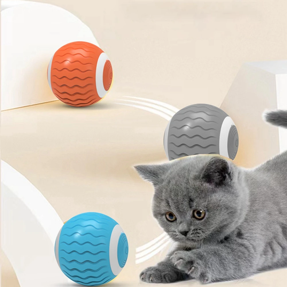 Balle-lectrique-intelligente-pour-chat-balle-roulante-automatique-jouets-interactifs-pour-chats ...