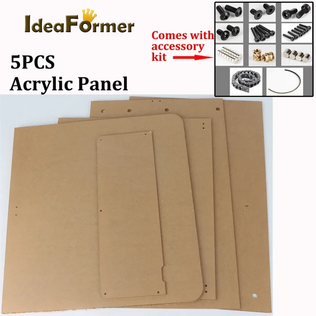 Bambu A1 Cover Acrylic Panel Set For Bambu Lab P1P / P1S / A1 / A1 Mini ...