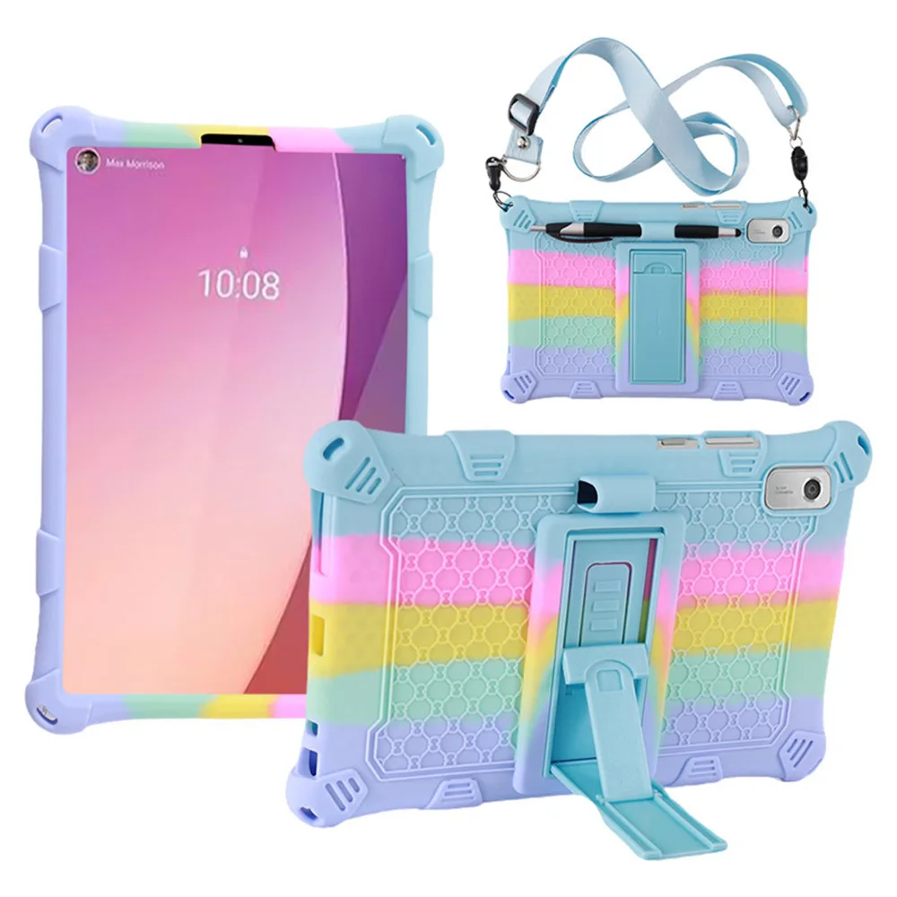 Funda-a-prueba-de-golpes-para-tableta-Lenovo-Tab-M9-carcasa-con-soporte ...