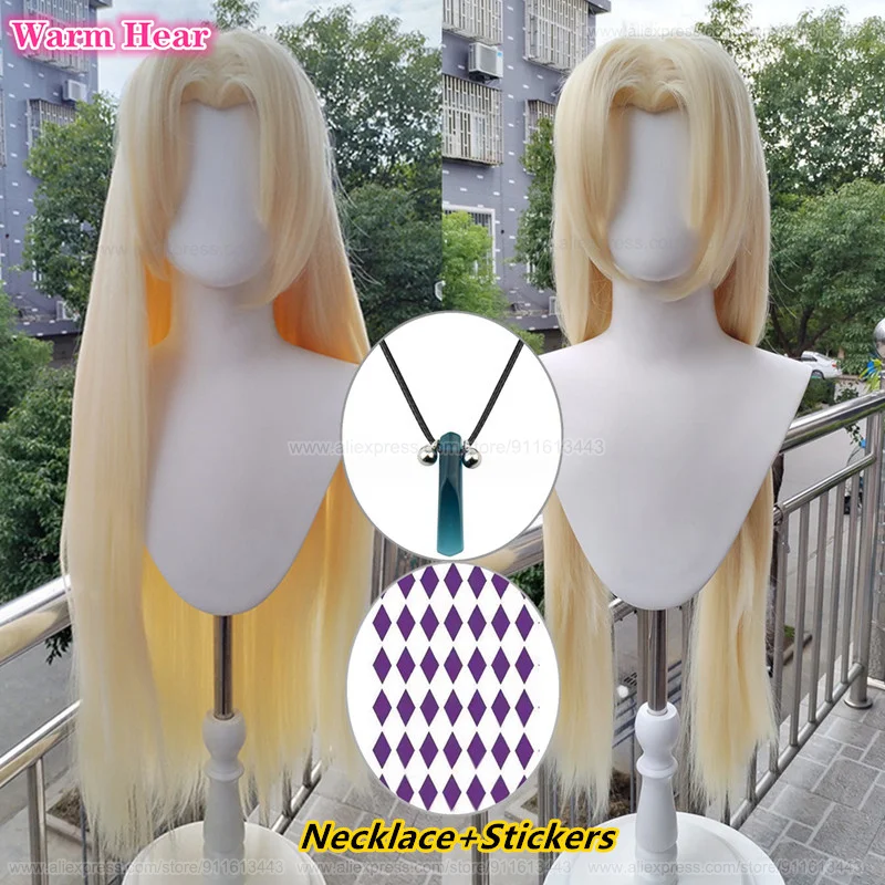 New-100cm-Long-Synthetic-Anime-Tsunade-Cosplay-Wig-Blonde-Styled ...