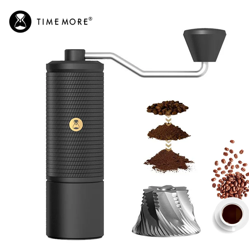 Timemore castanha c5/c5esp moedor de café manual portátil mão moedor de ...