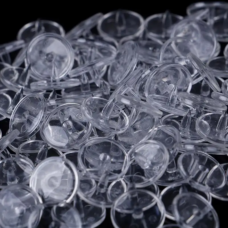 50-Set-Clear-KAM-Resin-Snap-Buttons-Plastic-Snaps-Fasteners-Press-Studs ...