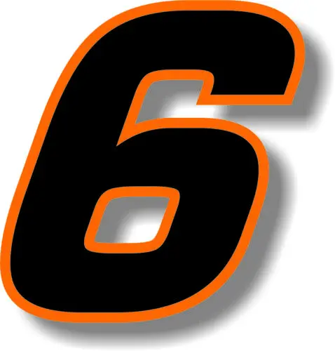 Racing Number 6