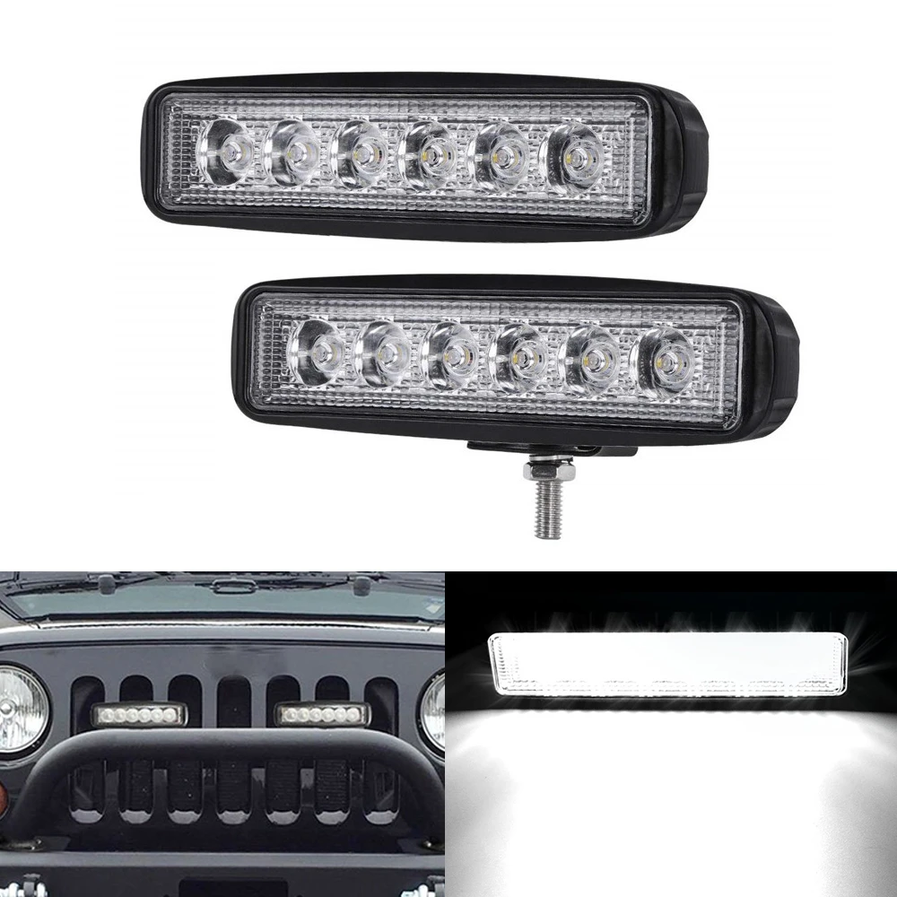 Okeen 18w Working Light For Tractor Offroad Spotlights 12v Light Bar ...