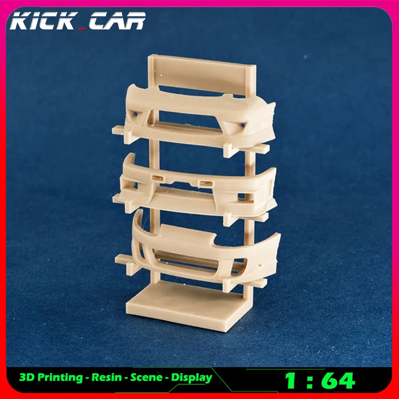 Kickcar-1-64-Model-Car-Bumper-Display-Rack-With-Bumper-Diorama ...