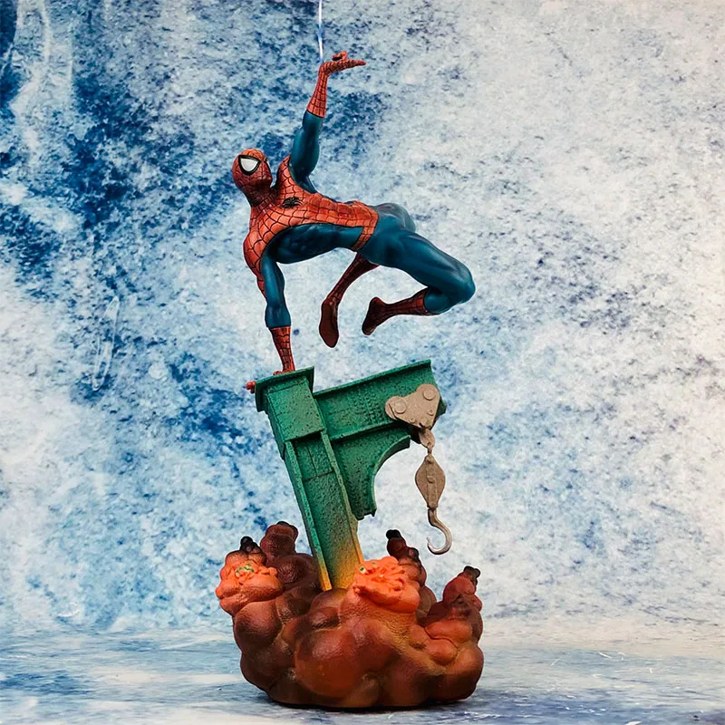 31cm-Marvel-Spider-Man-Pvc-Action-Figures-Scene-Battle-Boxed-Dolls ...