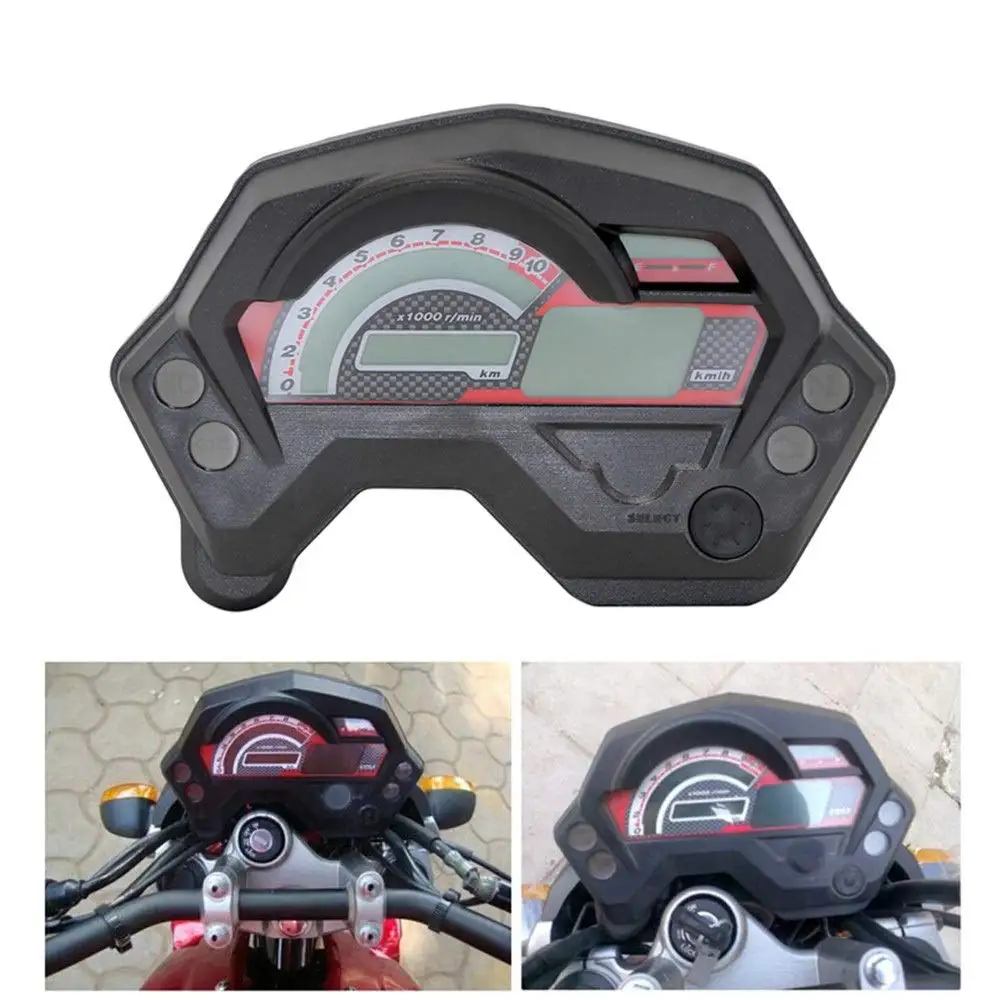 Motorcycle Meter Speedometer Digital Universal Electronics Indicator ...