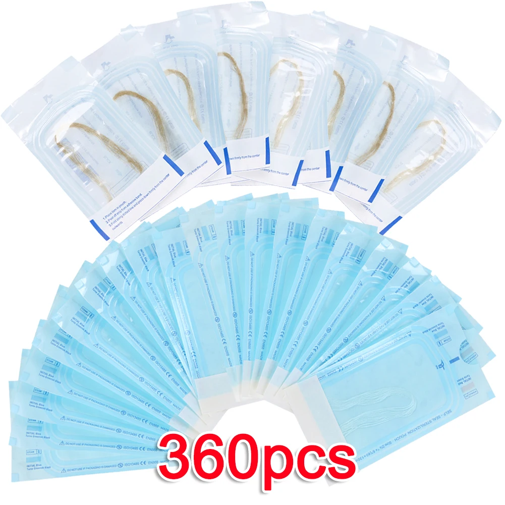 120 360PCS Protein Thread No Needle Gold Protein Line Absorbable ...