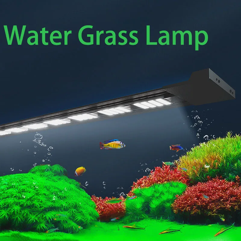 220V-Aquarium-Fish-Tank-Light-Ultra-thin-LED-Lighting-Plant-Light-Free ...