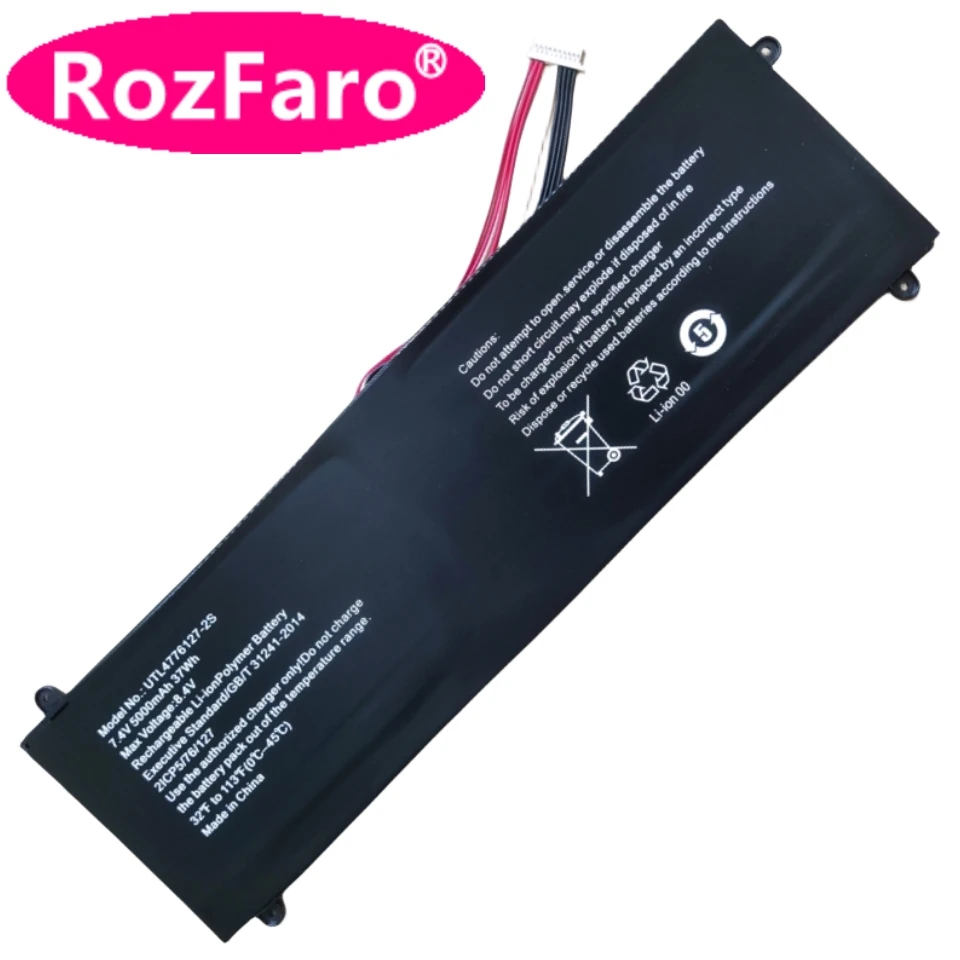 RozFaro-UTL-3576127-2S-UTL-3285131-2S-Laptop-Battery-7-4V-37Wh-7-6V ...