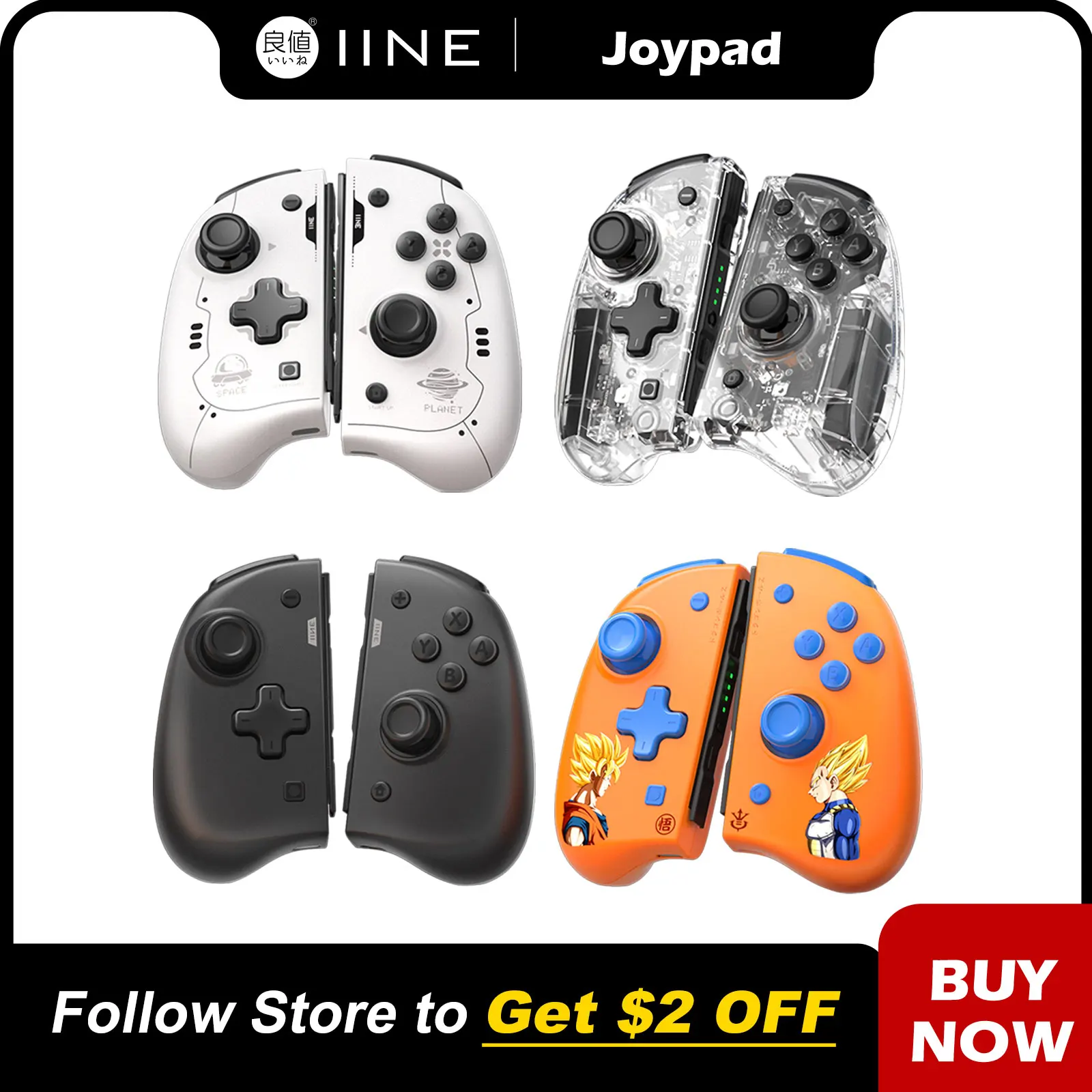 IINE-Elite-Joypad-Wake-Up-Controller-Auto-Fire-Mapping-Function ...