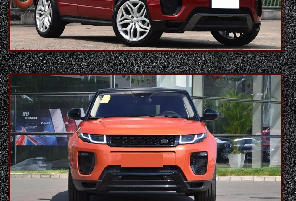 Car Lights for Range Rover Evoque 2013-2017 Dynamic Information Turn ...