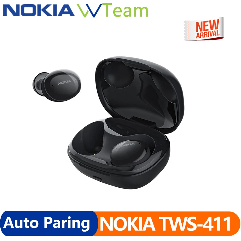 Original NOKIA TWS 411 TWS Wireless Earphones Noise Reduction Touch ...