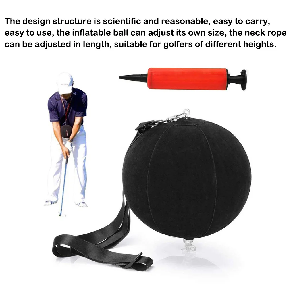 Golfs Swing Trainer Smart Impact Ball with inflatable Assist Posture ...