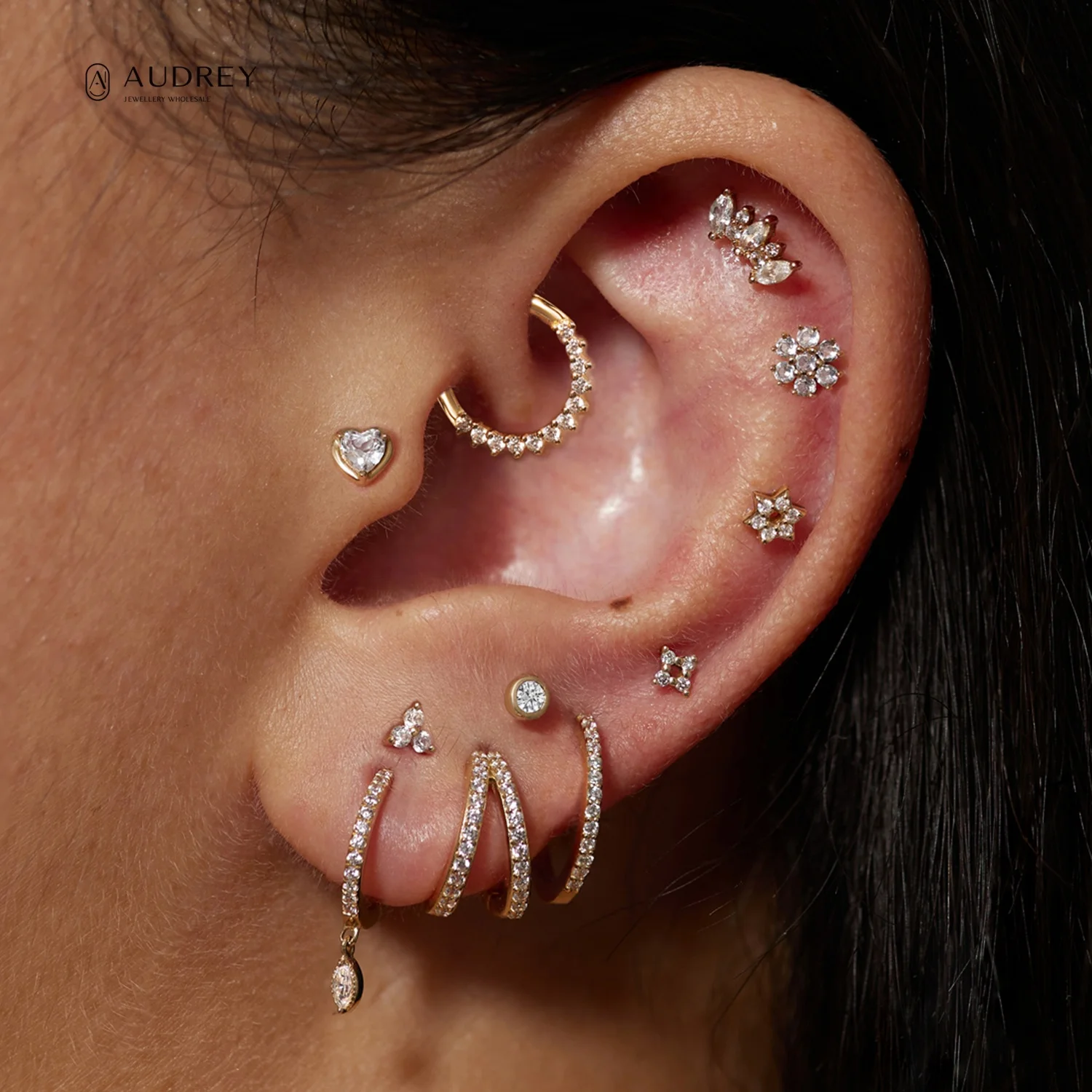 Back Dermal Piercing Jewelry