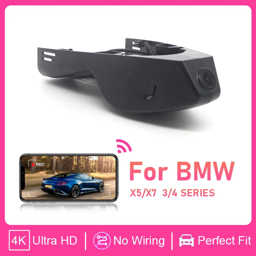For BMW 1 3 5 series G30 X5 G05 F15 e70 e53 2019-2023 Night Vision 4K ...