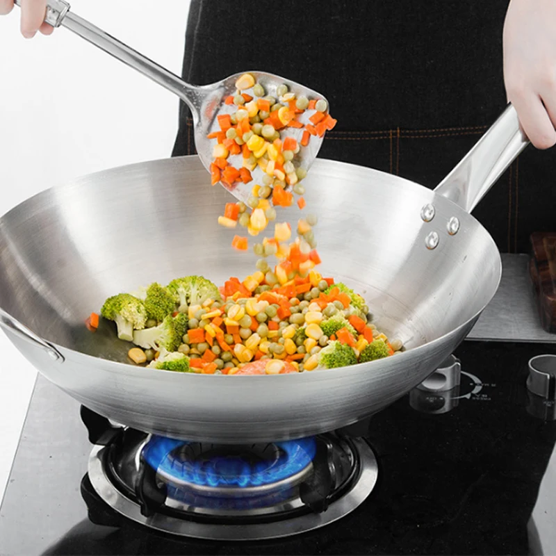 Stainless-Steel-Wok-1-8mm-Thick-High-Quality-Chinese-Handmade-Wok ...