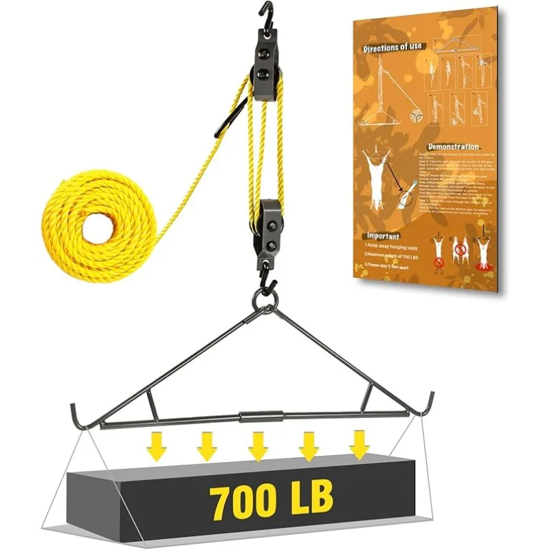Highwild-Game-Hanging-Gambrel-Hoist-Kit-Game-Hoist-Hanging-Processing ...