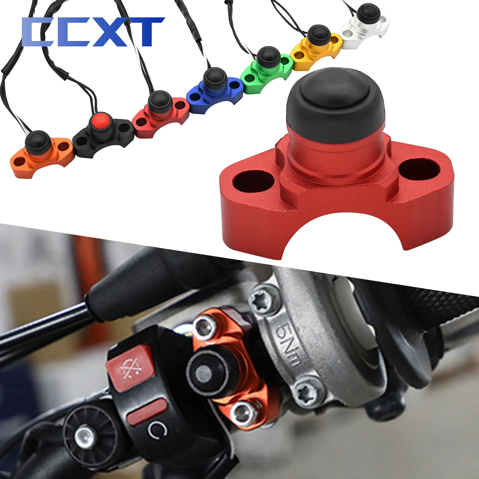 Motorcycle-CNC-Billet-Universal-Engine-Stop-Start-Kill-Switch-Button ...