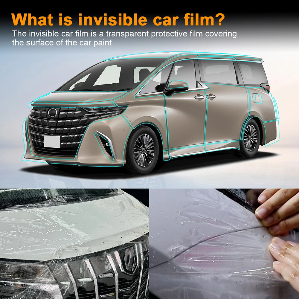 KUNGKIC-TPU-for-Toyota-Alphard-2024-2025-Precut-Paint-Protection-Film ...