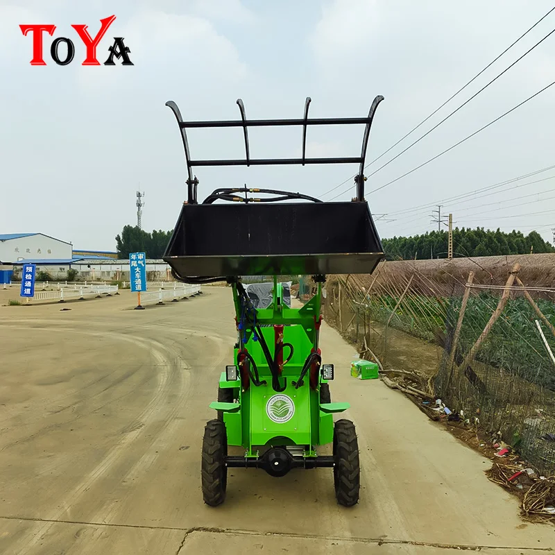 Electric-four-wheel-drive-small-loader-Construction-machinery-diesel ...