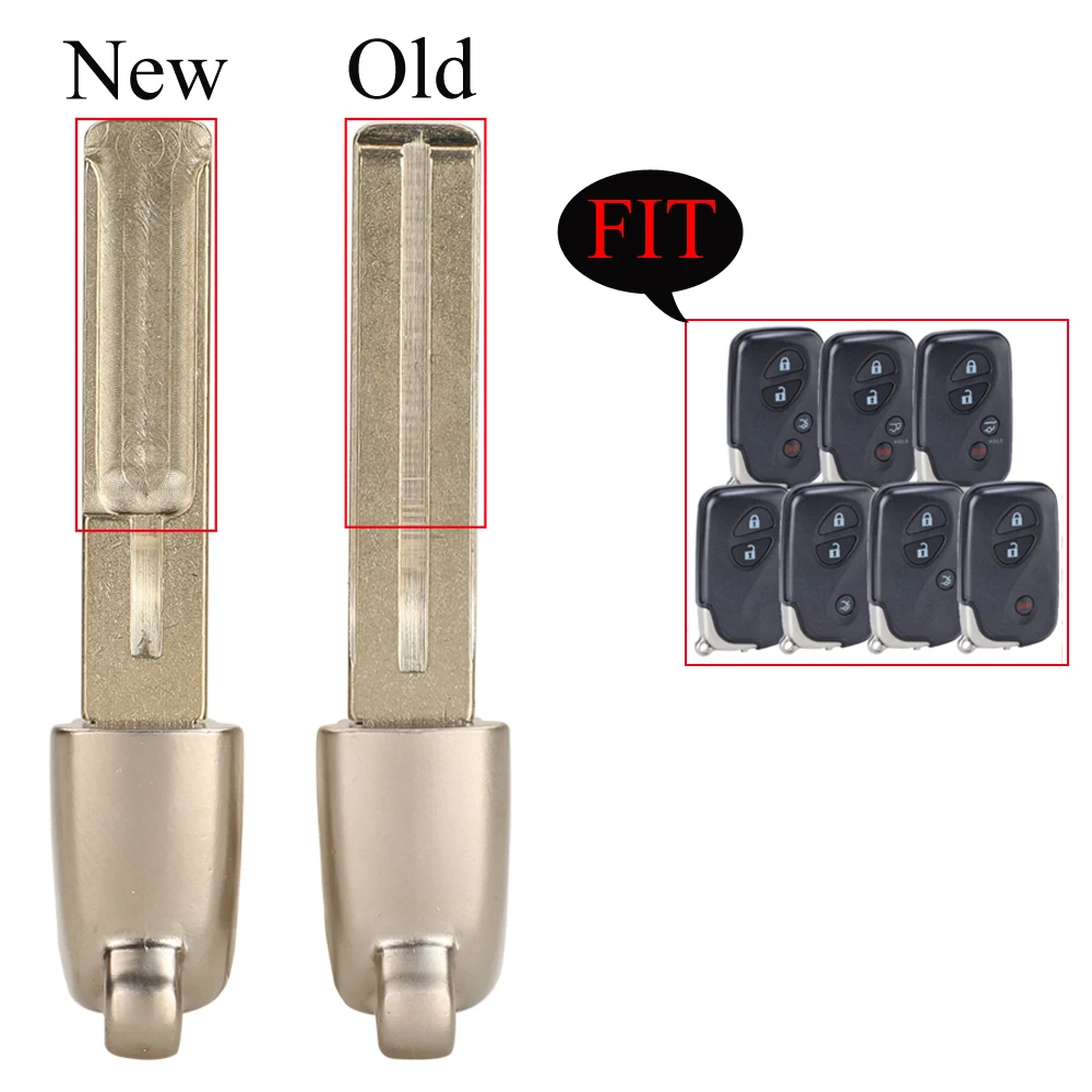 jingyuqin Remote Smart Car Key Uncut Blank Blade For Lexus IS250 IS350 ...